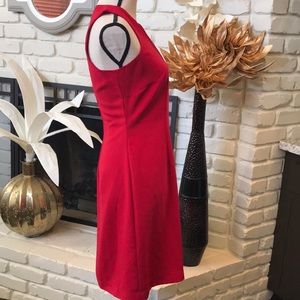 Spense | Dresses | Red Dress With Ruffle Detail | Poshmark